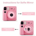 Caiyoule Accessories, Fuji Mini SE/7+ Camera Kit, Pink Bow, Includes ...