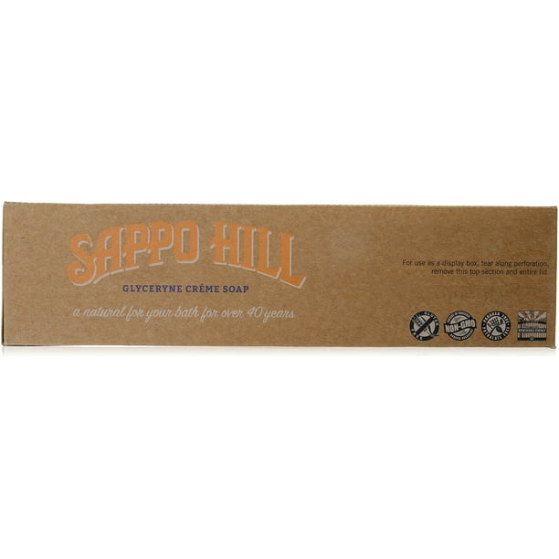 Sappo Hill Soapworks Barra De Jabón De Glicerina, Almendra, Barras De 3 ...