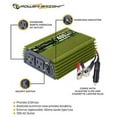 PowerBright 400 Watt 24V Power Inverter, Dual 110V AC Outlets, Modified ...