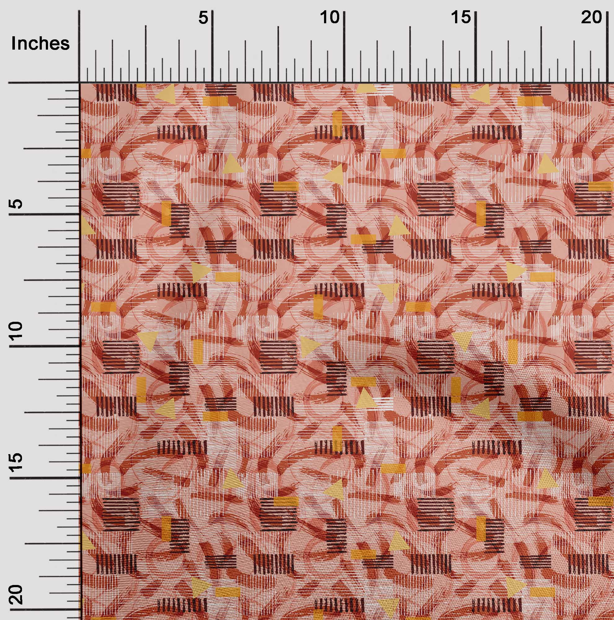 oneOone Cotton Jersey Bittersweet Fabric Stripe & Texture Sewing ...