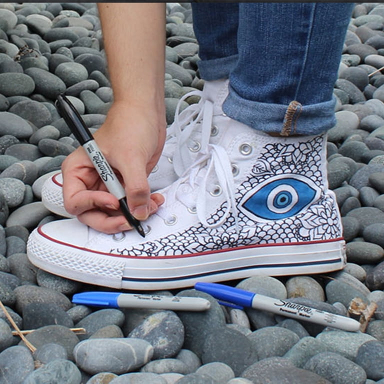 Converse Sharpie Art