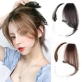 2 PCS Wavy Side Bangs Clip-In Synthetic Hair Wigs Extensions for Women ...