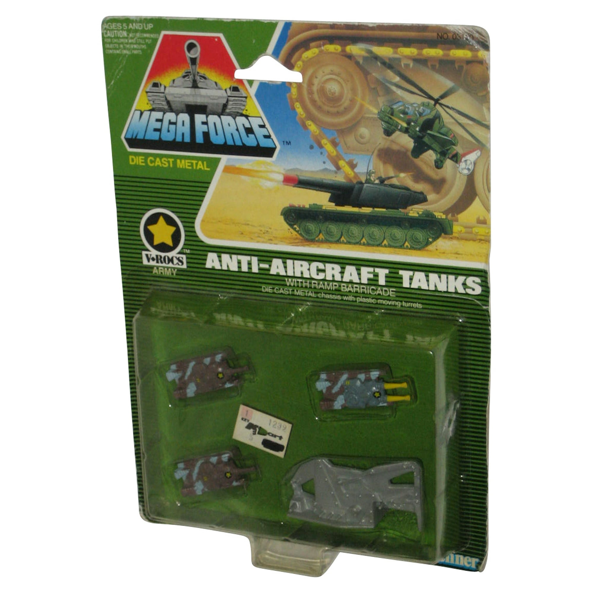 Cast Metal Army Tanks