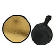 Disc Light Reflector 11.8in Round Gold Silver 2 in 1 Collapsible ...