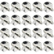 Black Center Shelf Rest Clip & Rubber Cushion for Brackets to Hang ...