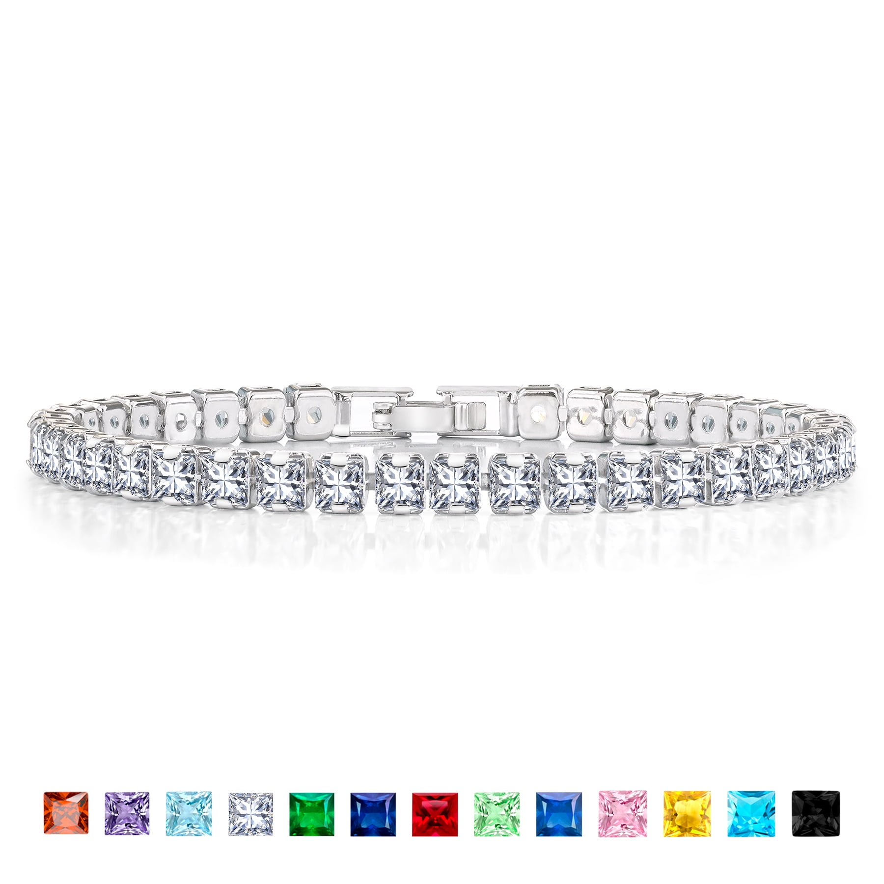 Click here for Jeenmata Huge 11 Carat Princess Cut April - Cubic... prices