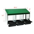 Chicken Nesting Boxes for Laying Eggs, Hen Nest Box, Roll Away Nest Box ...