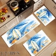 3PCS Kitchen Rugs, Welcome Door Mat set, Home Decoration for Front Door ...