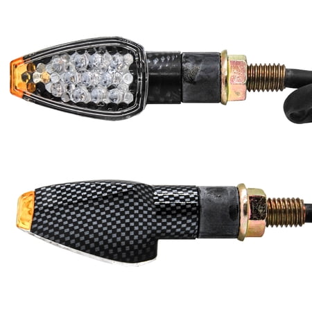 OZ-USA Carbon Turn Signal Led Suzuki Dual Sport Motorcycle Dirt Bike ...