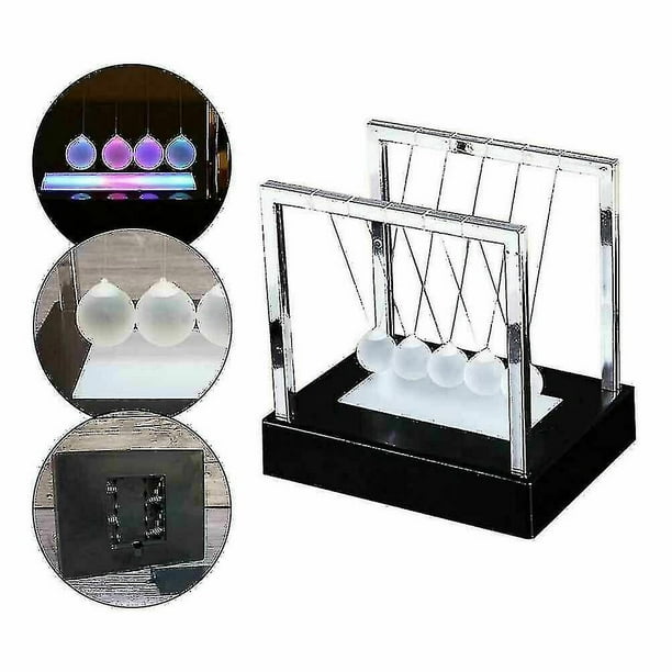 Newtons Tic Energy Led Light Up Ball Cradle ciencia educación juguete ...