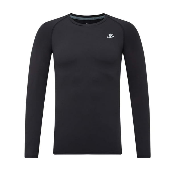 Camisa de compresión DEVOROPA Youth Boys negra Slim Fit M | Walmart en ...