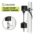 FLUENTPOWER Sump Pump Vertical Mechanical Float Switch, Universal Float ...