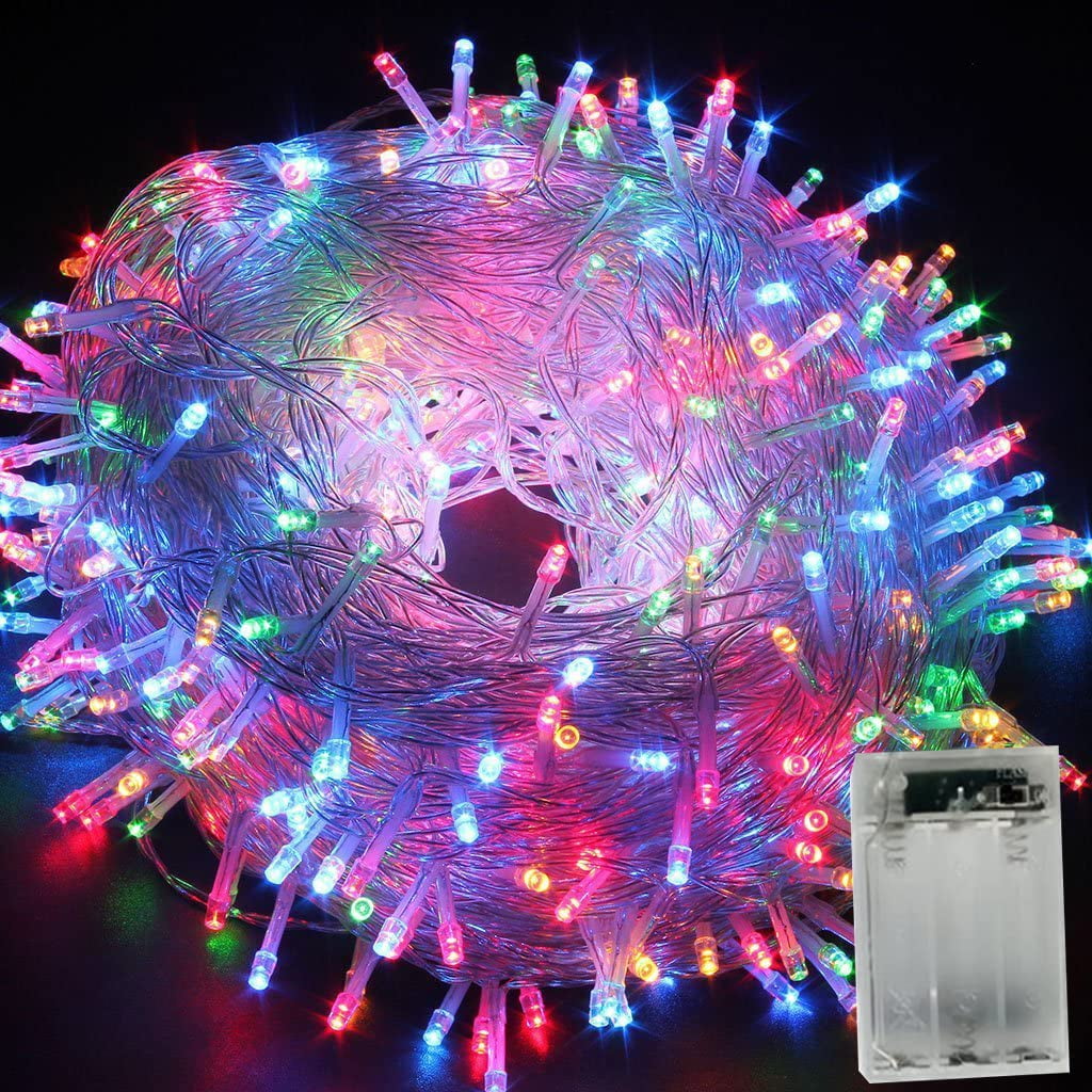 LINLIN LED Fairy Lights, 10M 80LED Indoor Twinkle Fairy Lights Outdoor ...
