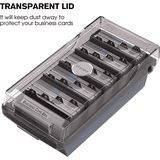 "MaxGear Business Card Storage Organizer for Desk, 500 Card Capacity (2 ...