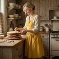 Unique Bargains Kitchen Apron Long Waist Cooking Apron 37.4x50.4in ...