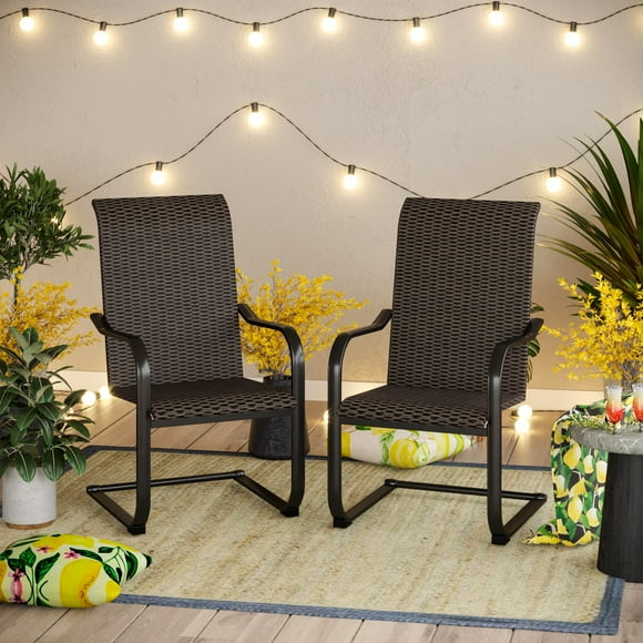 C Spring Patio Chairs