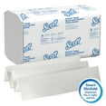 Scott Slimfold* Towel, 04442 White, 11.6" Length x 7.5" Width | 24 ...