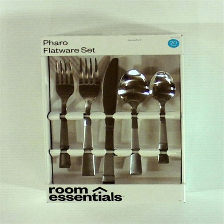 Room Essentials Pharo Silverware Set 20-pc. Stainless Steel