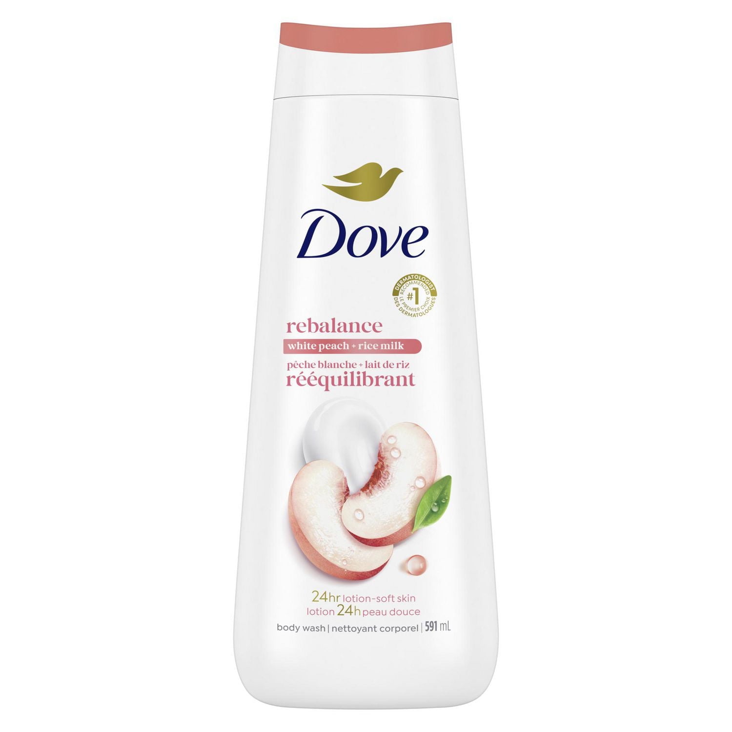 Click here for Dove Body Wash White Peach & Rice Milk 24hr Moistu... prices