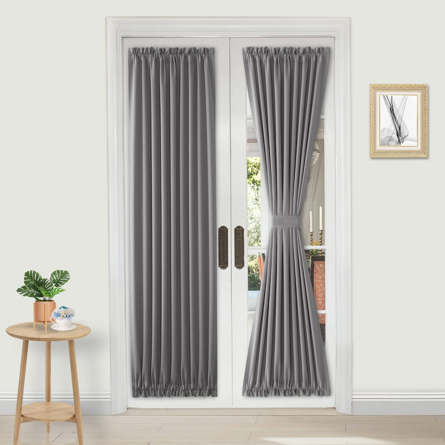 Click here for Hiasan Blackout Door Curtain - Rod Pocket Thermal... prices