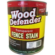 Wood Defender Semi-transparent Fence Stain Rustic Oak gallon - Walmart.com