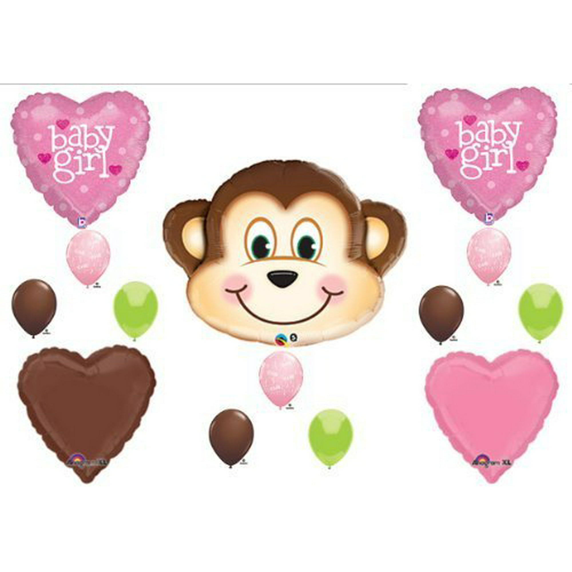 Monkey Baby Shower Clip Art