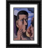 Luc Olivier Merson 2x Matted 24x16 Black Ornate Framed Art Print 'Rest ...