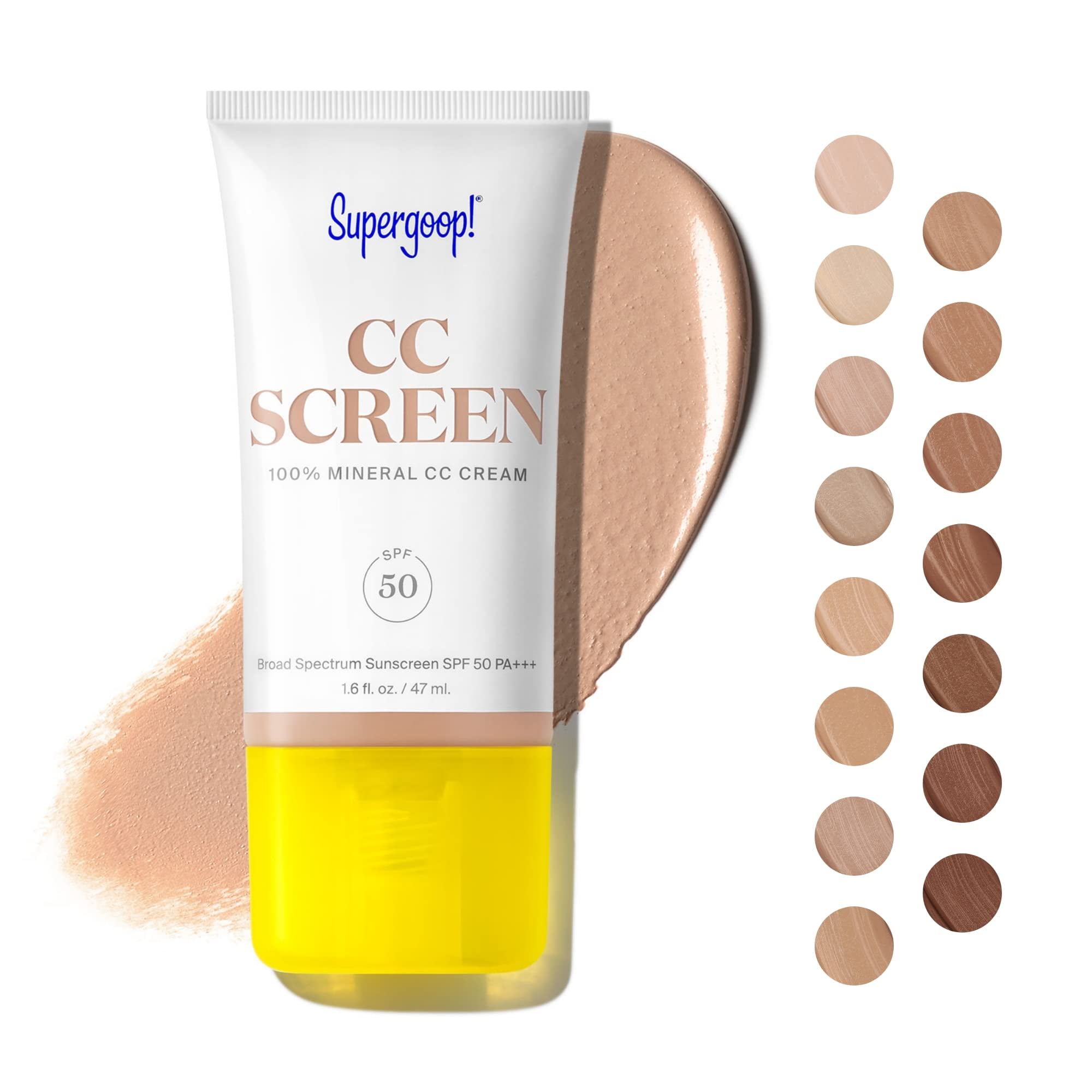 CC Cream Supergoop! Pantalla CC SPF 50 PA++++, 50 ml, sombra 206 W ...