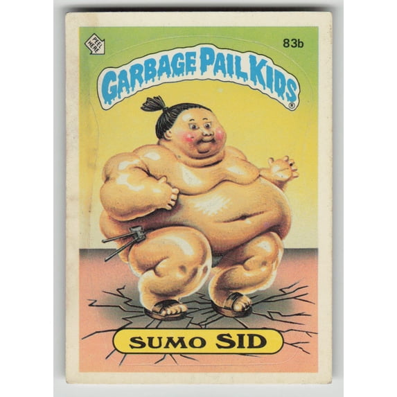 1985 Topps Garbage Pail Kids Series 3 Sticker #83b - Walmart.com
