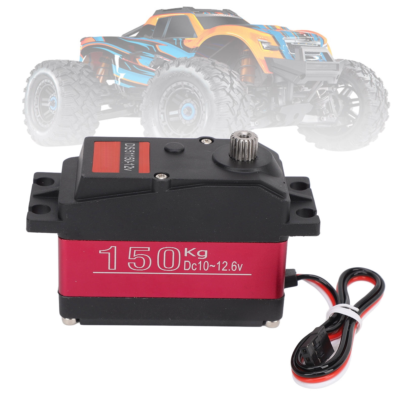 RC Digital Servo, 150KG High Load Capacity IP66 Waterproof RC Servo ...