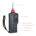 Meter Portable Digital Vibration Meter with LCD Screen Vibration ...