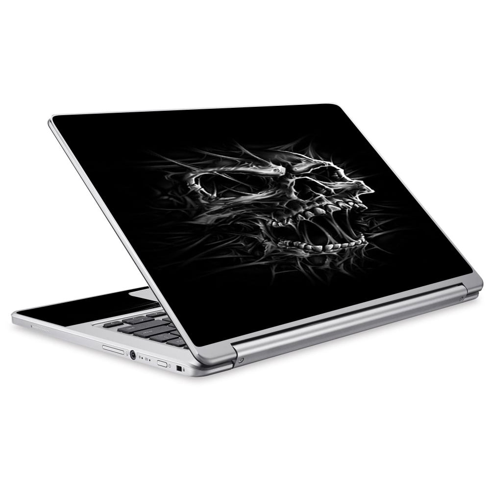 Skins Decals For Acer Chromebook R13 Laptop Vinyl Wrap / Skull Evil ...