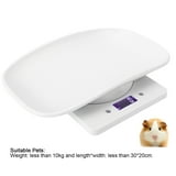 Kritne Digital Scale,Digital Pet Scale,10kg/1g Digital Small Pet Weight ...