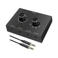 3.5mm Audio Switch Professional Output Stereo AUX Audio Selector ...