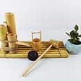 Circulating Fountain Water Feature with Solar Power and Pump, Zen Decor ...