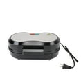 Electric Pancake Maker Grill, 850W Double Mini Griddle with Safe Touch ...