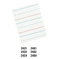 Pacon Multi-Program Handwriting Paper, 1/2" Ruled (Long Way), White, 10 ...
