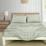Chezmoi Collection 3-Piece Lodge Plaid Sheet Set Twin XL, Gray ...