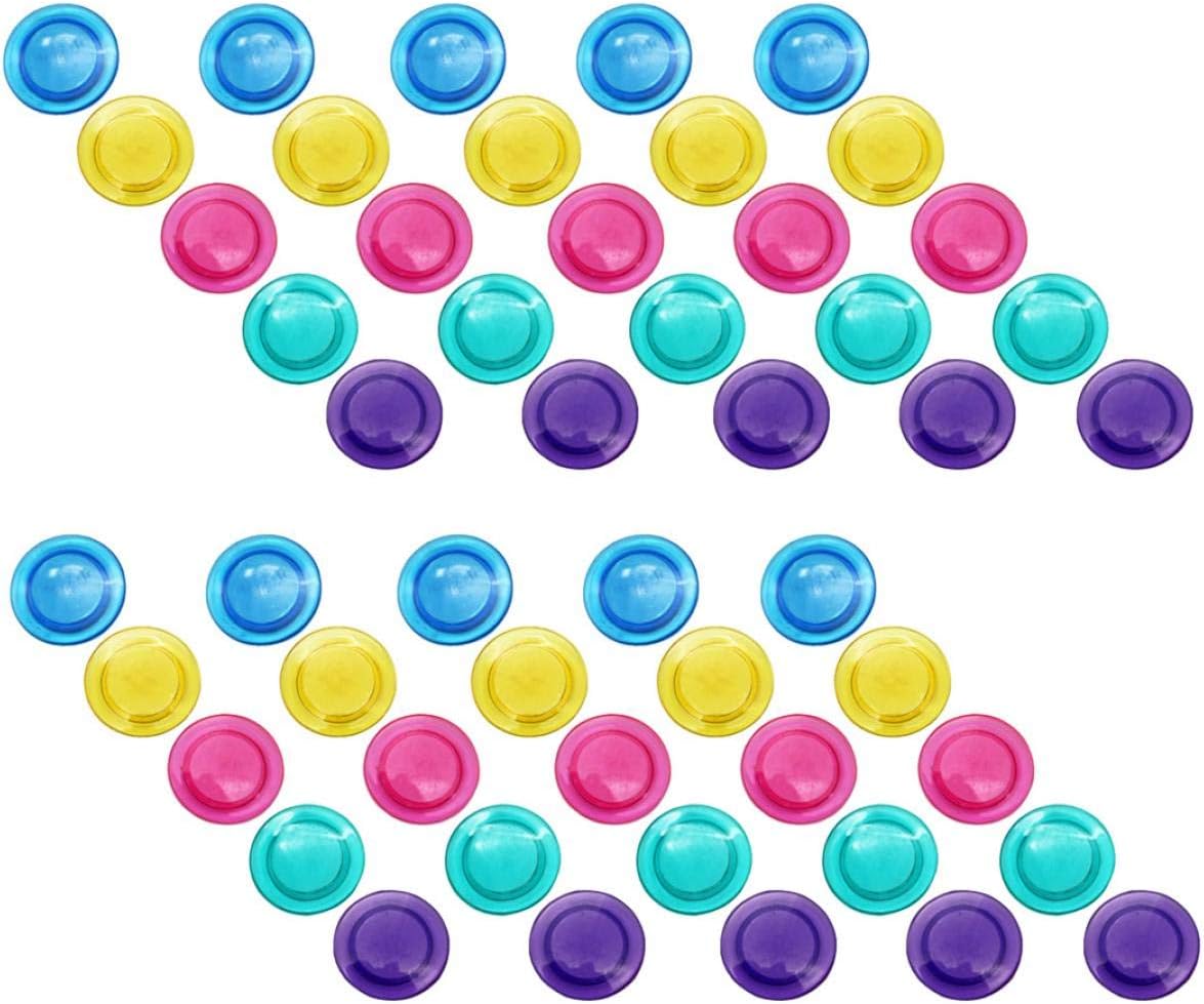 Round Whiteboard Magnet Circle Whiteboard Magnet Mini Fridge Magnet for ...