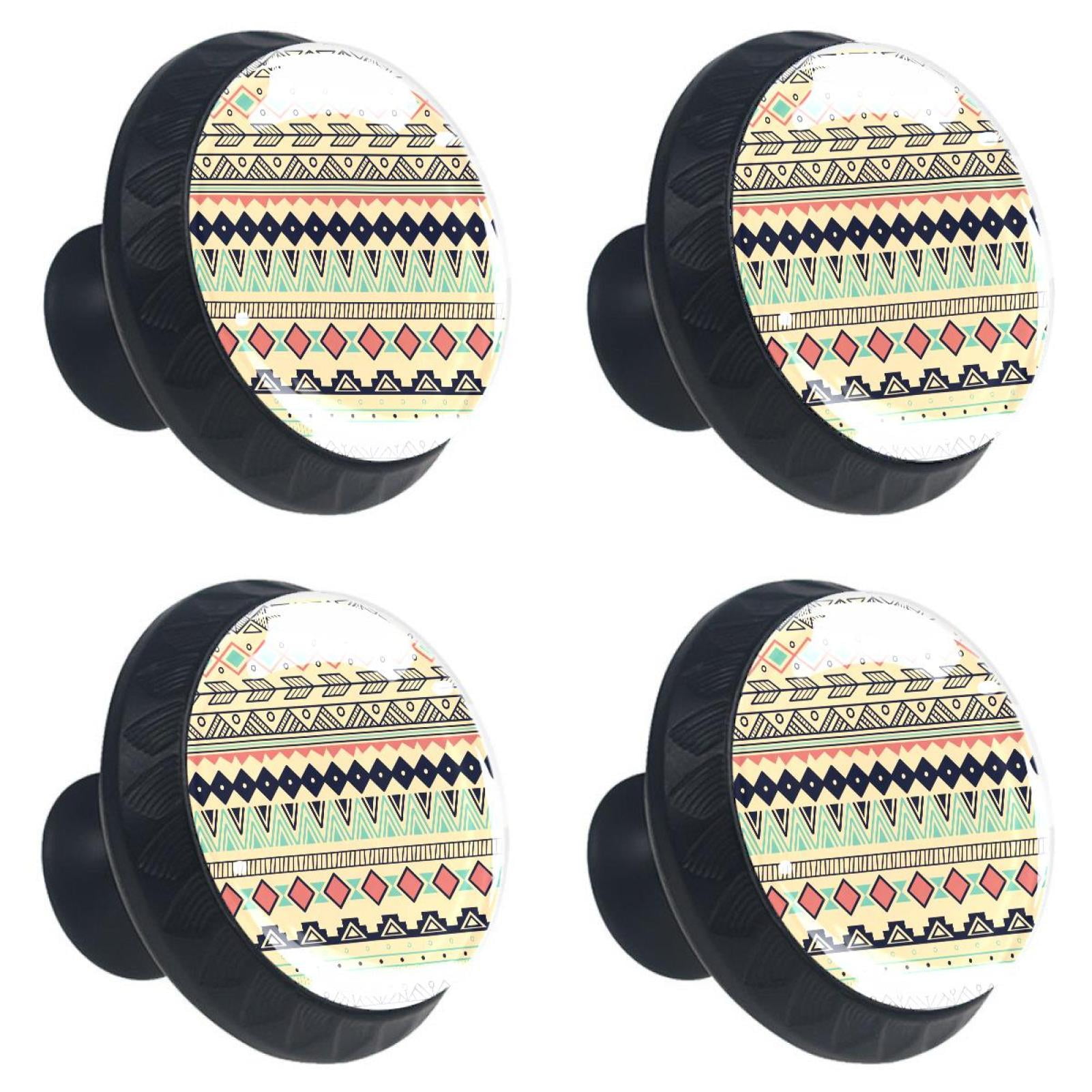 4 Pcs Bohemia Boho Knobs for Kitchen Cabinet Cupboard Dresser Bookcase ...