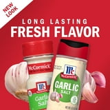McCormick Garlic Salt, 5.25 oz Bottle, versatile seasoning for meats ...