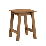 Mainstays Small Square Wood Side Table, Walnut Finish - Walmart.com