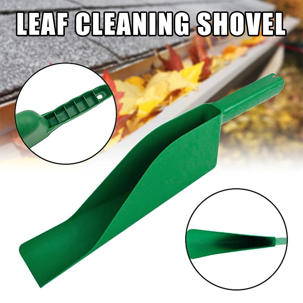 Cleaning Shovel Scoop Garden Plastic Fallen Leaves Gutter Drain Scoop ...