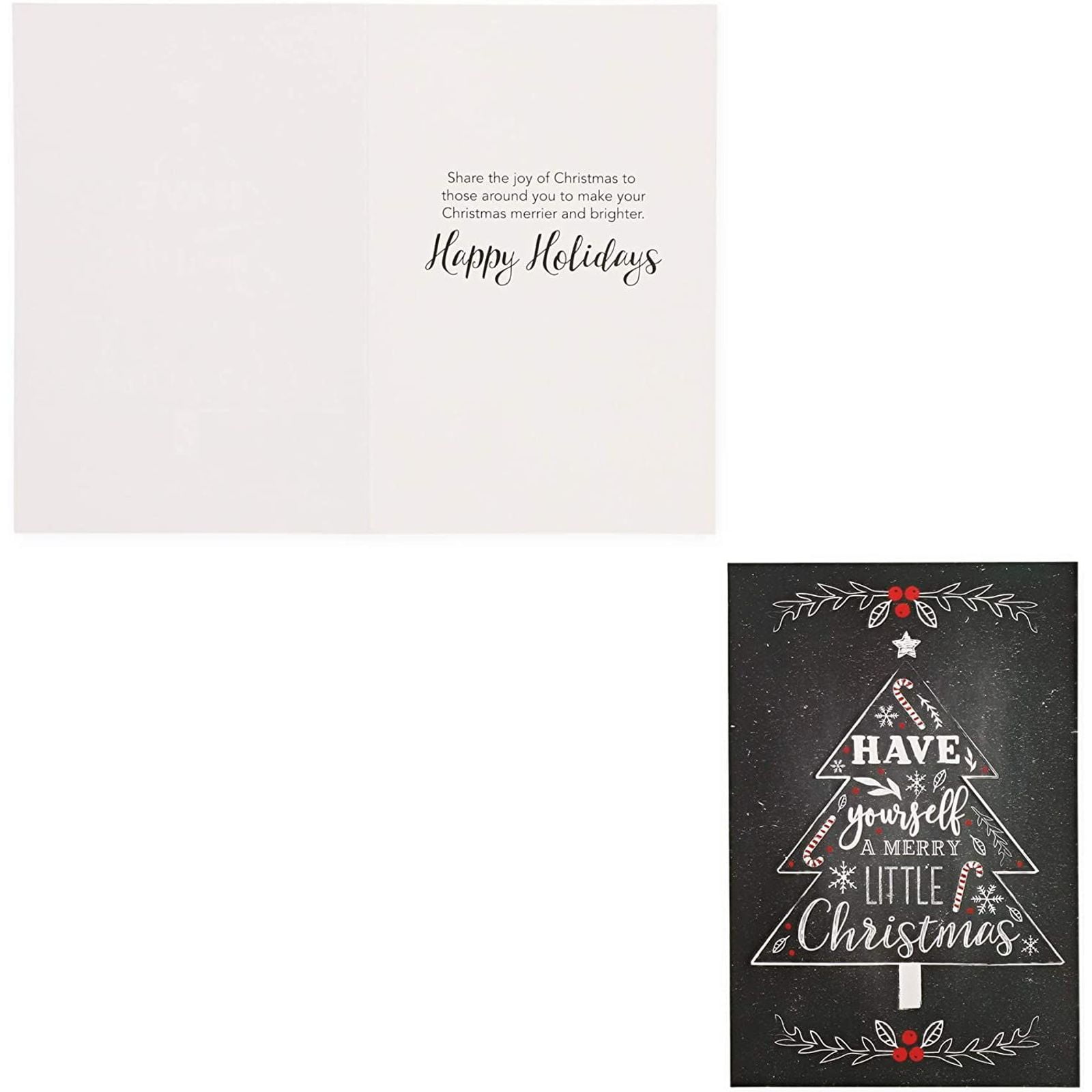 Buy Pipilo Press 48 Pack Christmas Greeting Cards with Envelopes, 6 ...