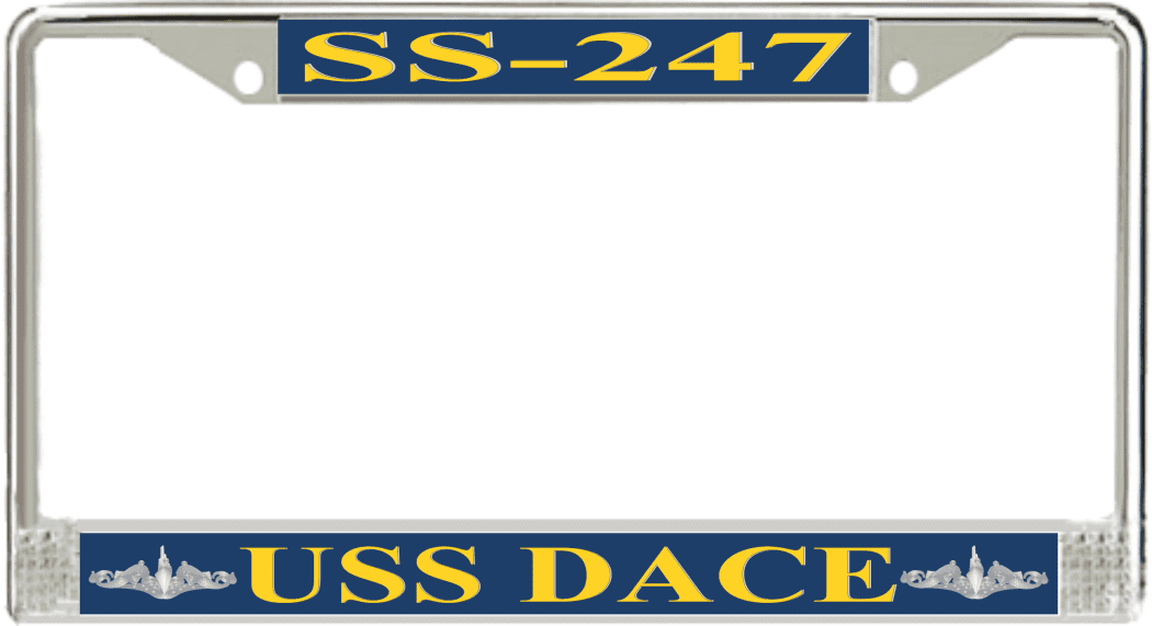 USS Dace SS-247 License Plate Frame - Walmart.com