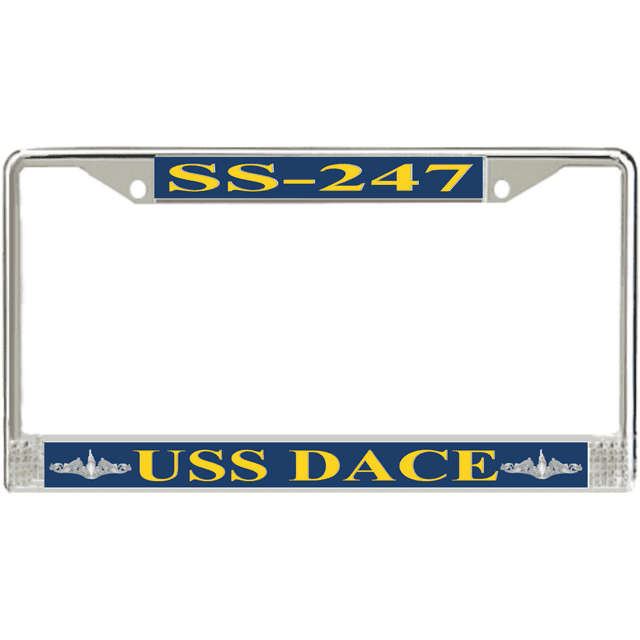 USS Dace SS-247 License Plate Frame - Walmart.com