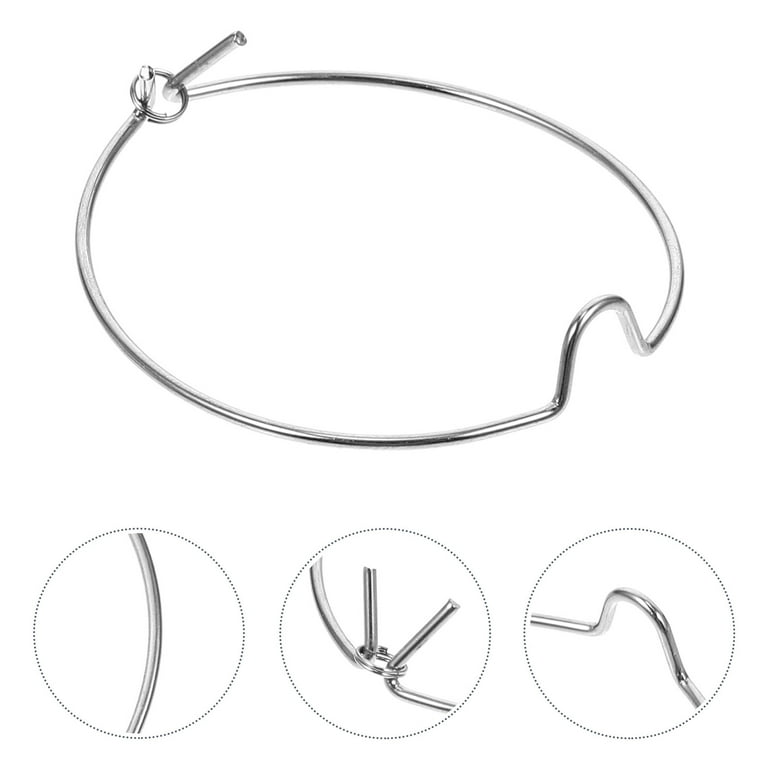 Iron Spring Clips 10 Pack 10-Pack Spotlight Fixing Clips - Silver Iron ...
