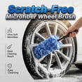 Wheel Barrel Brush,2026 New Long Handle Microfiber Wheel Brush Car ...