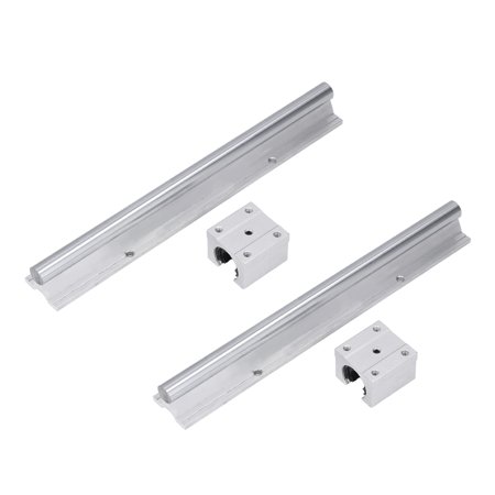 Guideway Rails, Linear Rail Guide Small Friction 300mm Total Length For ...