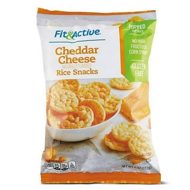 Quaker Rice Crisps, Cheddar Cheese, 3.03 oz Bag (Packaging May Vary ...
